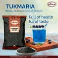 Aiva Tukmaria ( Basil Seeds | Sabja Seeds ) | 7 oz (Pack of 20 ...