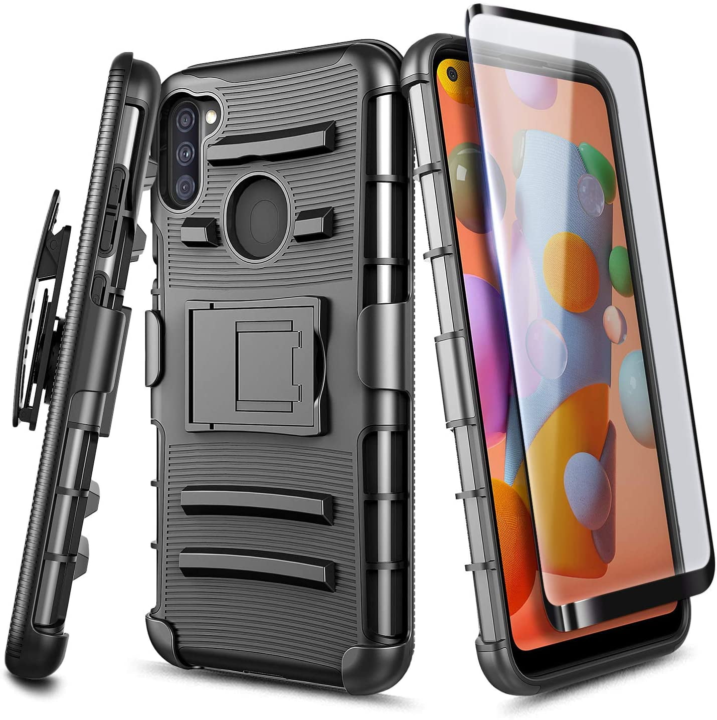 Nagebee Case for Samsung Galaxy A11 with Tempered Glass Screen ...