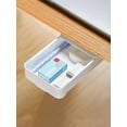 CIVG 8x4x1.2Inch Under Desk Drawer Self-Adhesive invisible Drawer Table ...