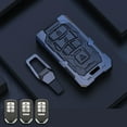 Key Cover Case, Zinc Alloy Smart Key Fob Case Protector Shell ...