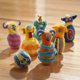 Melissa & Doug Monster Bowling Game (Plush 6-Pin Bowling Game with ...
