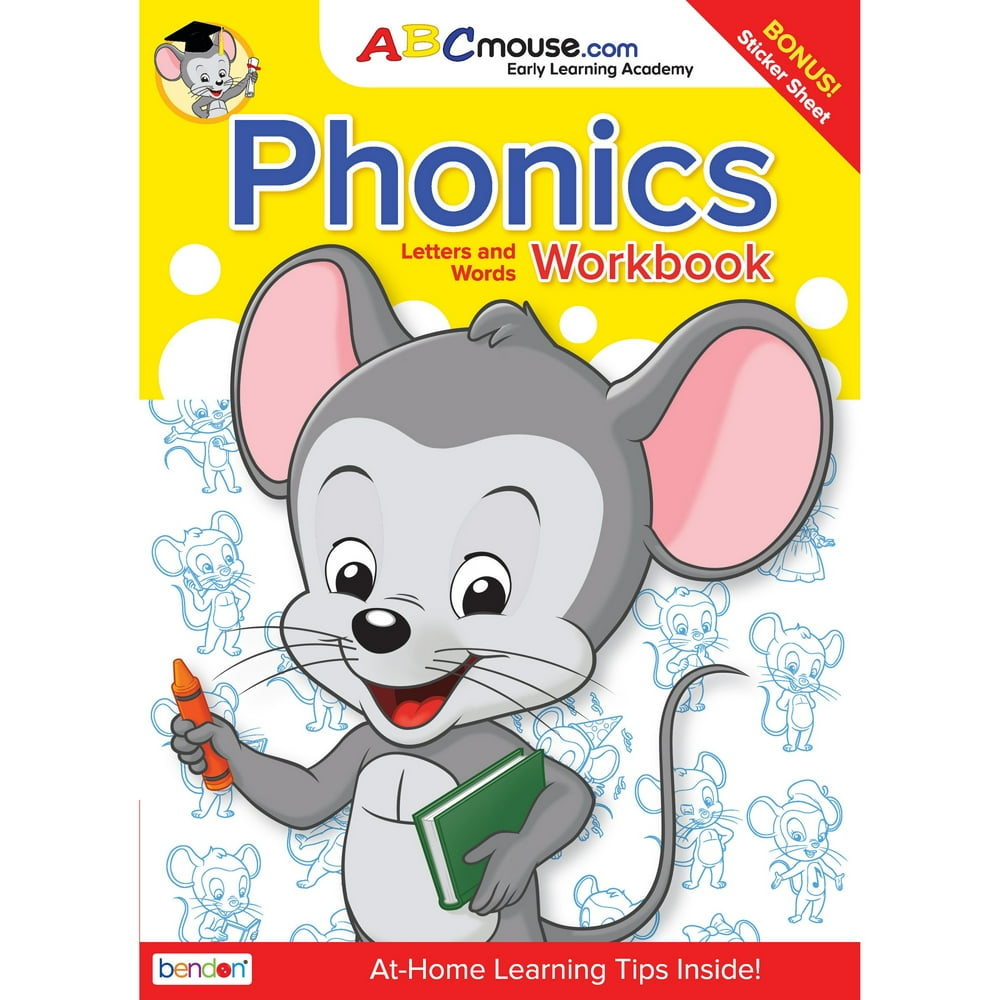 Bendon Publishing Abcmouse 80 Page Letters and Words Workbook with ...