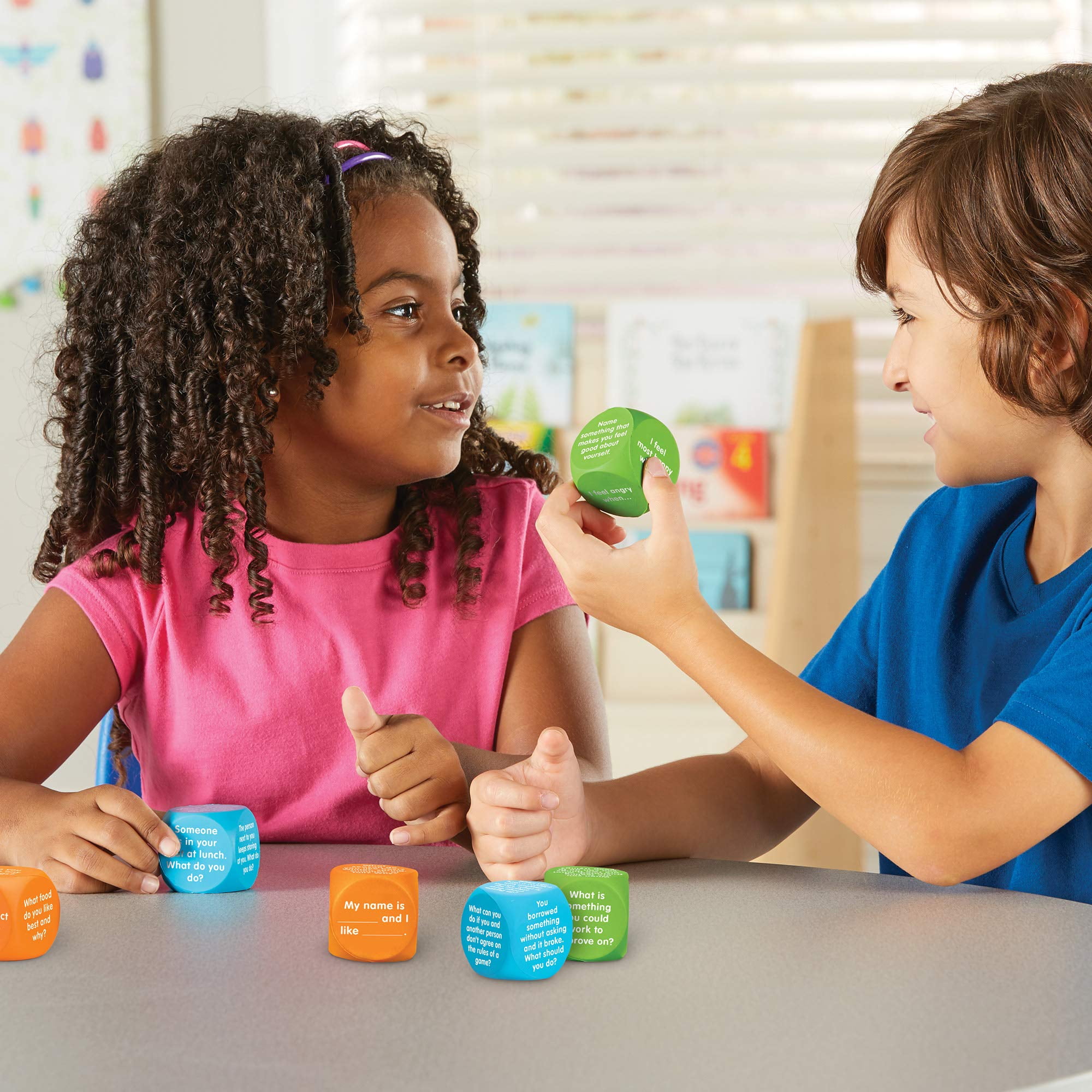 Buy Learning Resources Let's Talk! Cubes, Conversation Cubes, 6 Cubes ...
