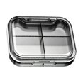 mtpzqdy Pill Organizer Box Waterproof Pill Box for Travel Home Small ...