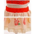 Girls Moana Princess Dress Halloween Birthday Outfits Dress Two-Pieces ...