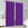 DaShan Room Darkening Grommet Window Drapes,Thermal Insulated Light ...