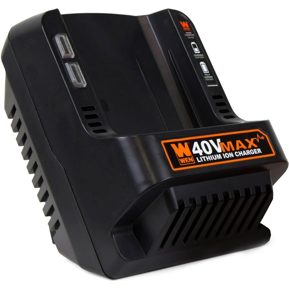 WEN 40V Max Lithium-Ion Quick Charger - Walmart.com - Walmart.com WEN 40V Max Lithium-Ion Quick Charger - Walmart.com - Walmart.com