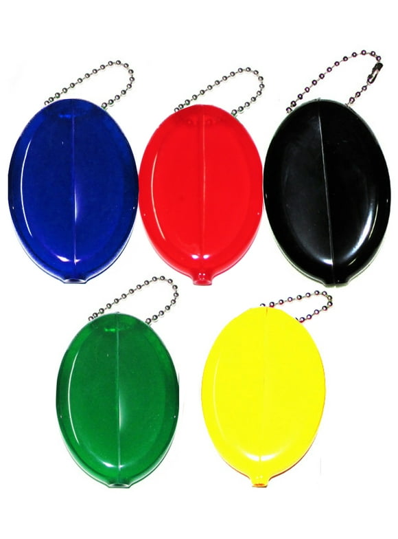Plastic Squeeze Coin Purse