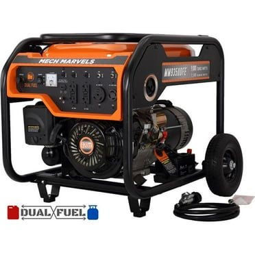 Steele Products 12,000-Watt Gasoline Powered Electric Start Portable ...