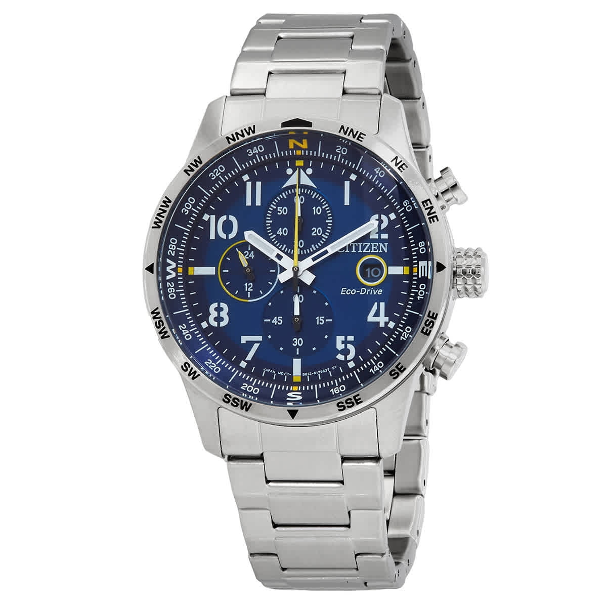 Citizen Chronograph Blue Dial Men's Watch CA0790-83L - Walmart.com