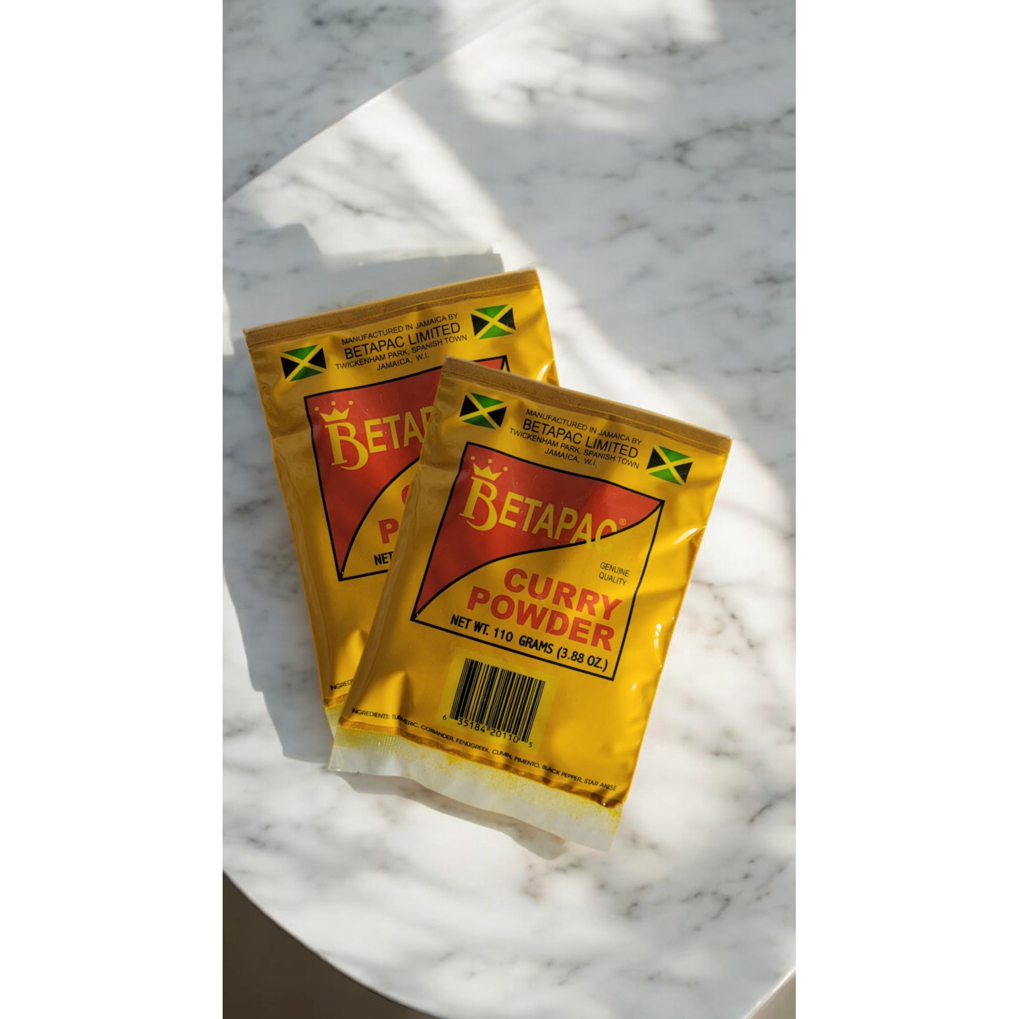 Click here for Betapac Jamaican Curry Powder Twin Pack (2 X 110g)... prices