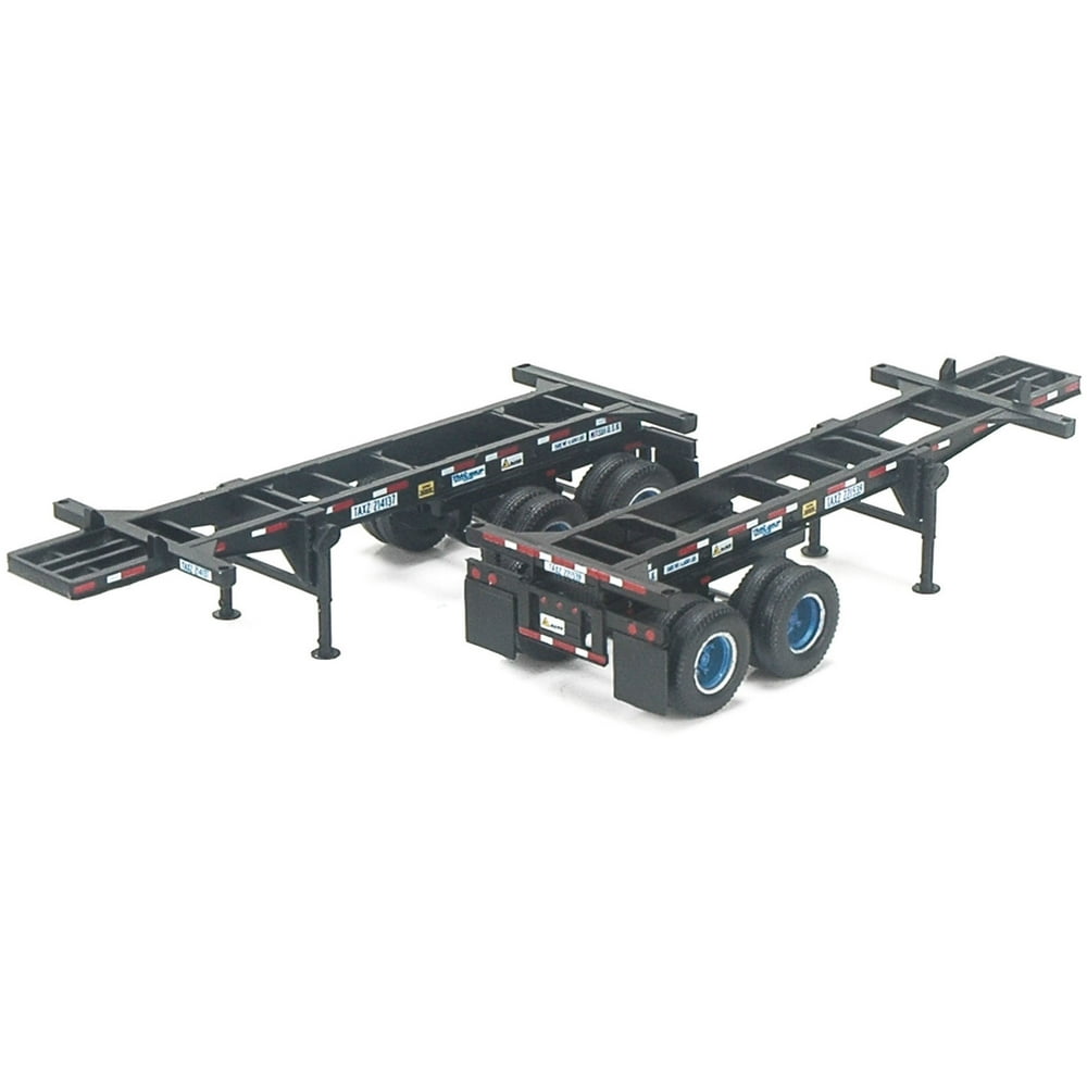 Athearn HO Scale 20ft Container Chassis (Intermodal Truck Trailer) TRAC ...