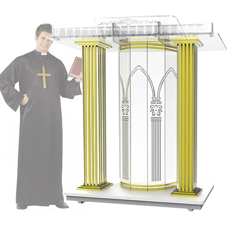 Floor Podium with Wheels,Rolling Podium, Acrylic Podium, Luxurious ...