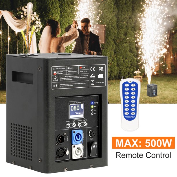 DIYAREA 1pc 500W Cold Spark Firework Machine DMX Special Stage Effect ...