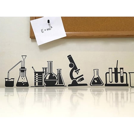 Chemistry Wall Decals Science Dorm Room Classroom Vinyl Sticker Teacher ...