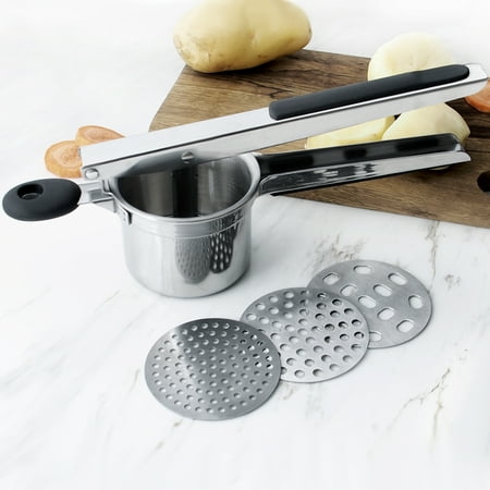 Stainless Steel Potato Ricer Masher Fruit Food Ricer Manual Juicer ...