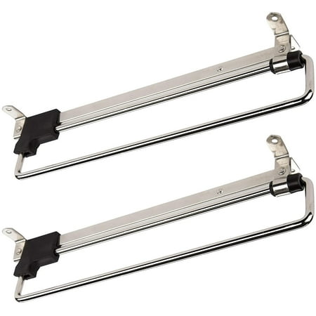 Lepai 2 x Sliding coat hanger rack Telescopic coat rack Pull-out ...