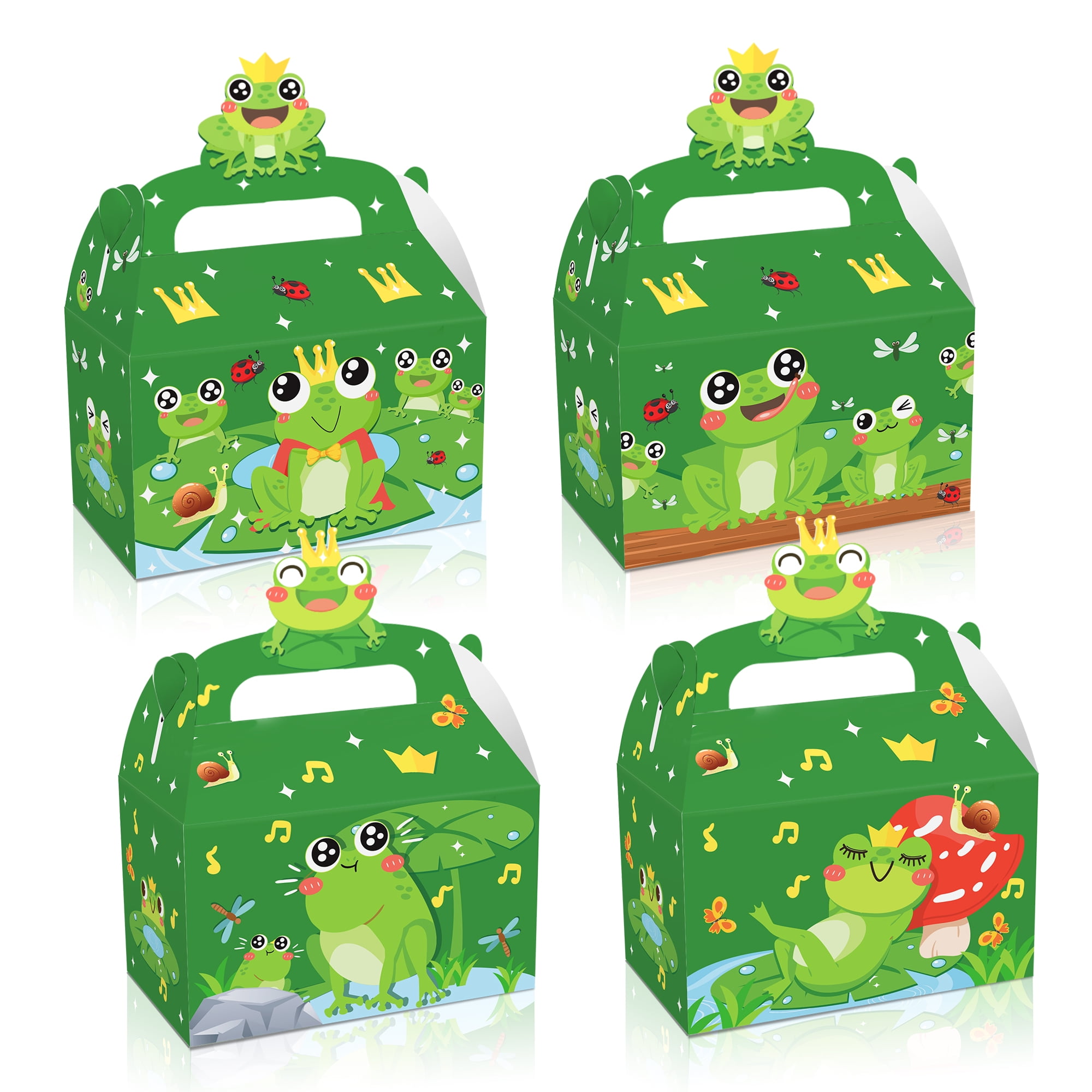 24 Pack Party Favor Boxes, Frog Prince Theme Gift Treat Bags, Fairy ...