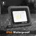 20 floodlight outdoor, IP66 waterproof safety light fixtures, 6500 ...