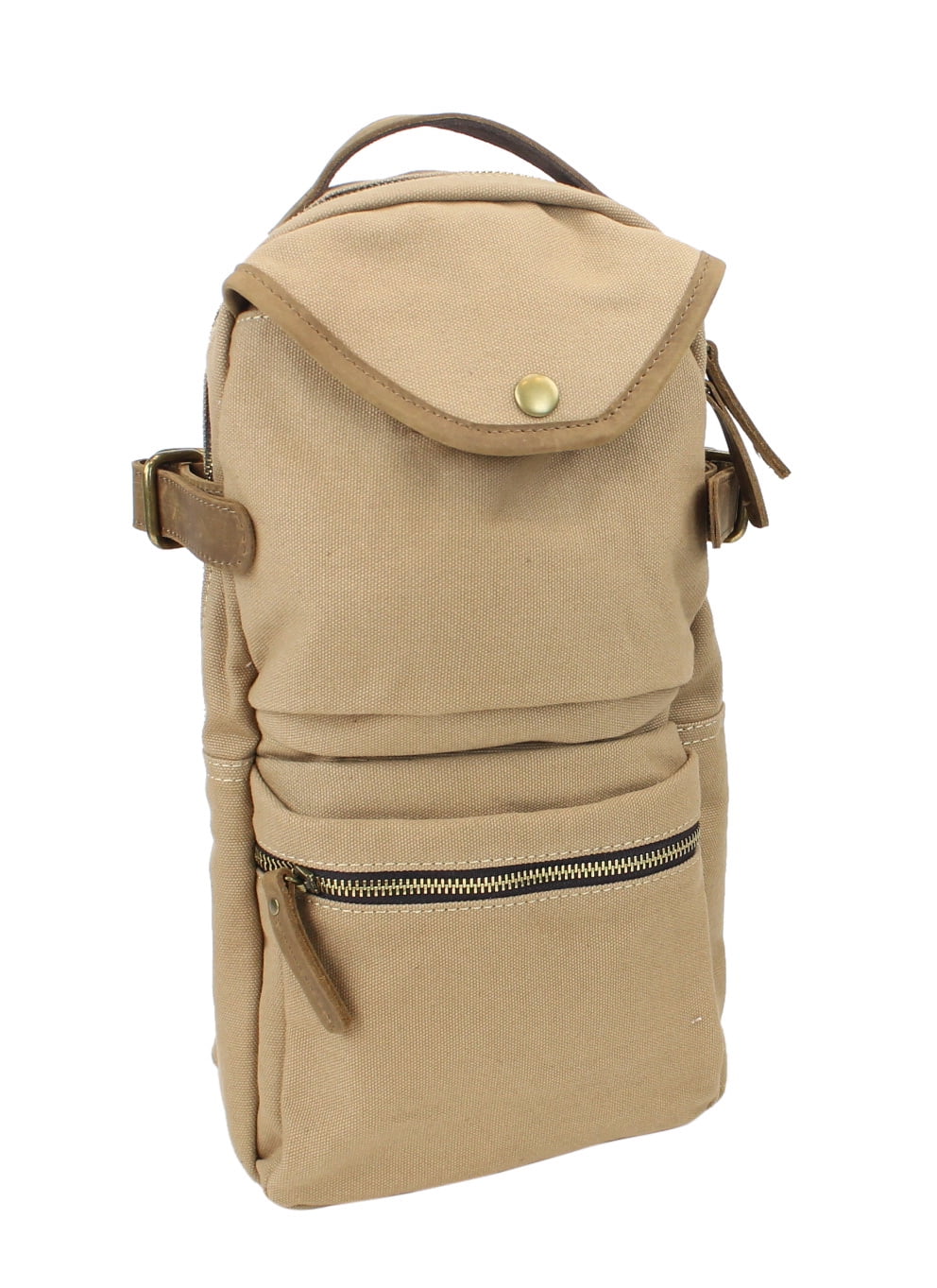 Slim Long Shape Cotton Canvas Backpack CK06.KK - Walmart.com