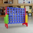 EDX Giant 4-in-a-Row Game Set, 47.2" x 21.6" x 43.3", Jumbo Connect ...