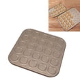 YAHHU 25‑Hole Carbon Steel Muffin & Macaron Bakeware Pan – Non‑Stick ...