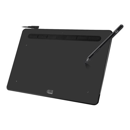 Adesso CyberTablet K8 - Digitizer - 8 x 5 in - electromagnetic - 6 ...