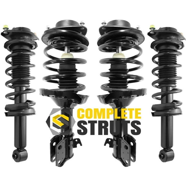 Completestruts Front And Rear Complete Strut Assemblies With Coil