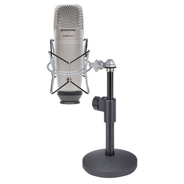 Samson C01U Pro USB Microphone Recording Streaming Mic+Audio Technica ...