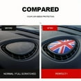 Silicone 3D Dashboard Center Air Vent Outlet Sticker for MINI COOPER S ...