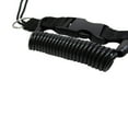 Scuba Diving Dive Black Snappy Coil Camera Lanyard Clip & QB Buckles, 1 ...