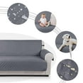 Sofa Covers Slipcover for Dogs Waterproof Sofa Throws with Elastic Band ...