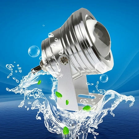 Pond Flood Light LED Underwater Submersible Spotlight RGB Fountain ...