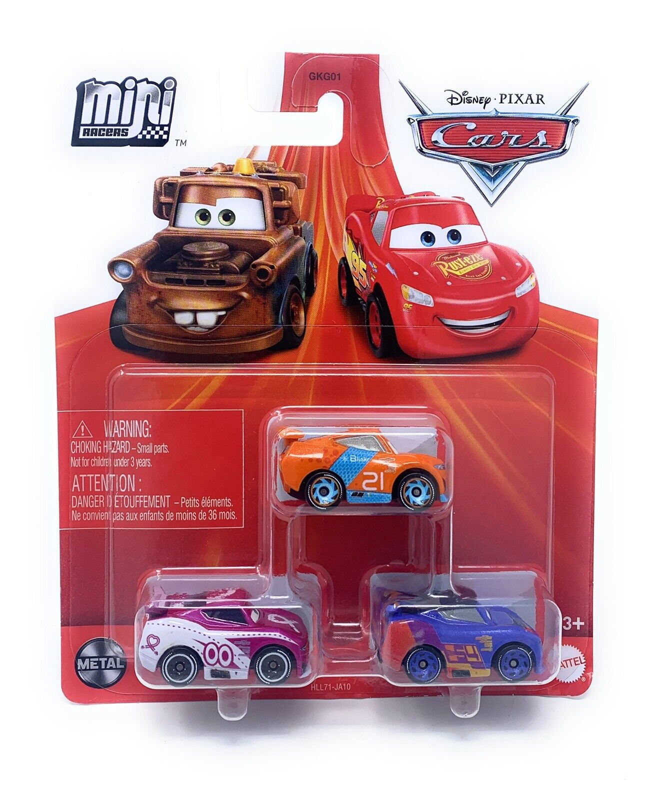 Disney Pixar Cars Mini Racers 3-pack: Ryan Laney, Barry DePedal ...