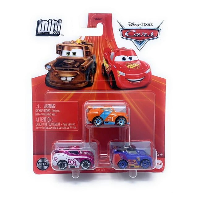 Disney Pixar Cars Mini Racers 3-pack: Ryan Laney, Barry DePedal ...