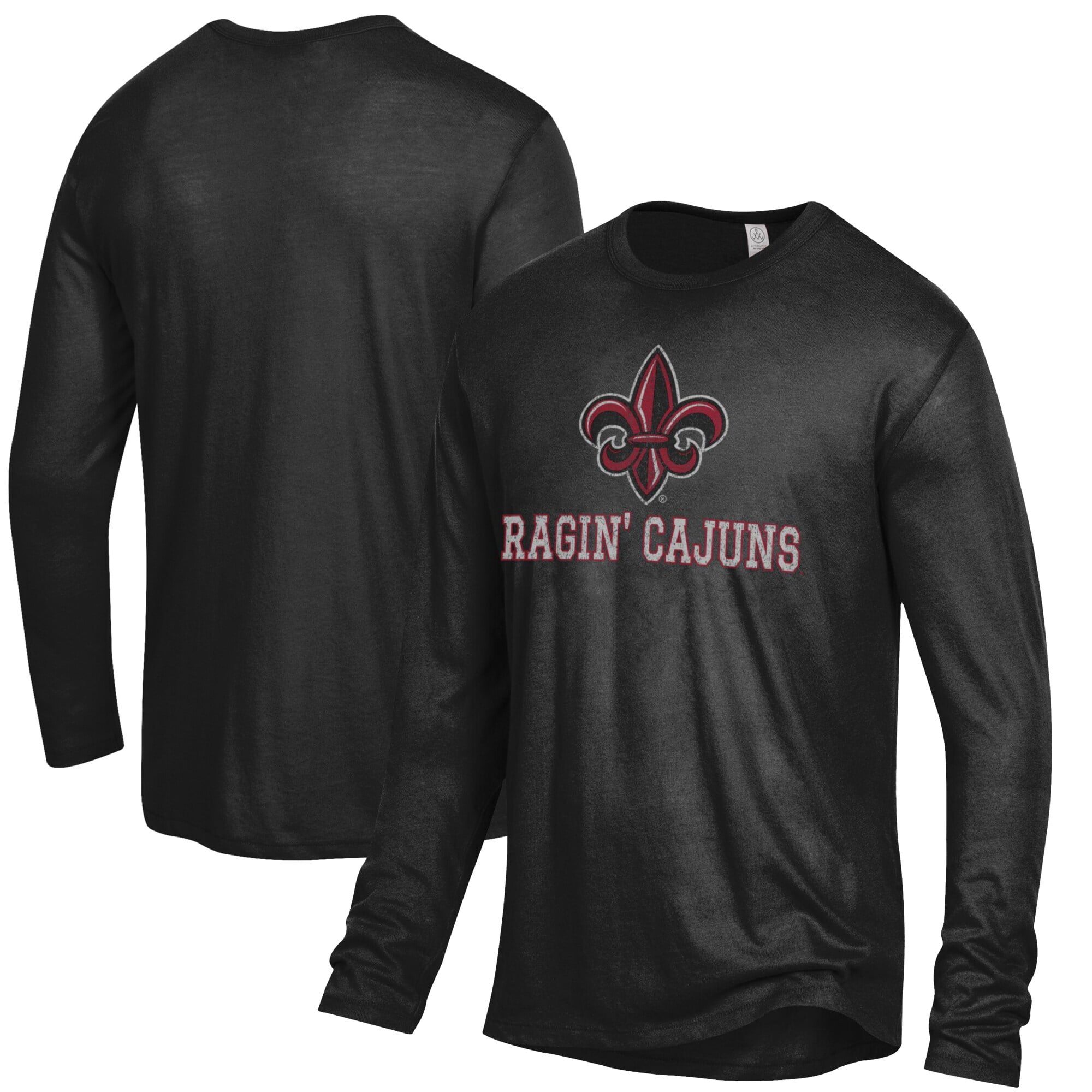 Men's Black Louisiana Ragin' Cajuns Keeper Long Sleeve T-Shirt ...
