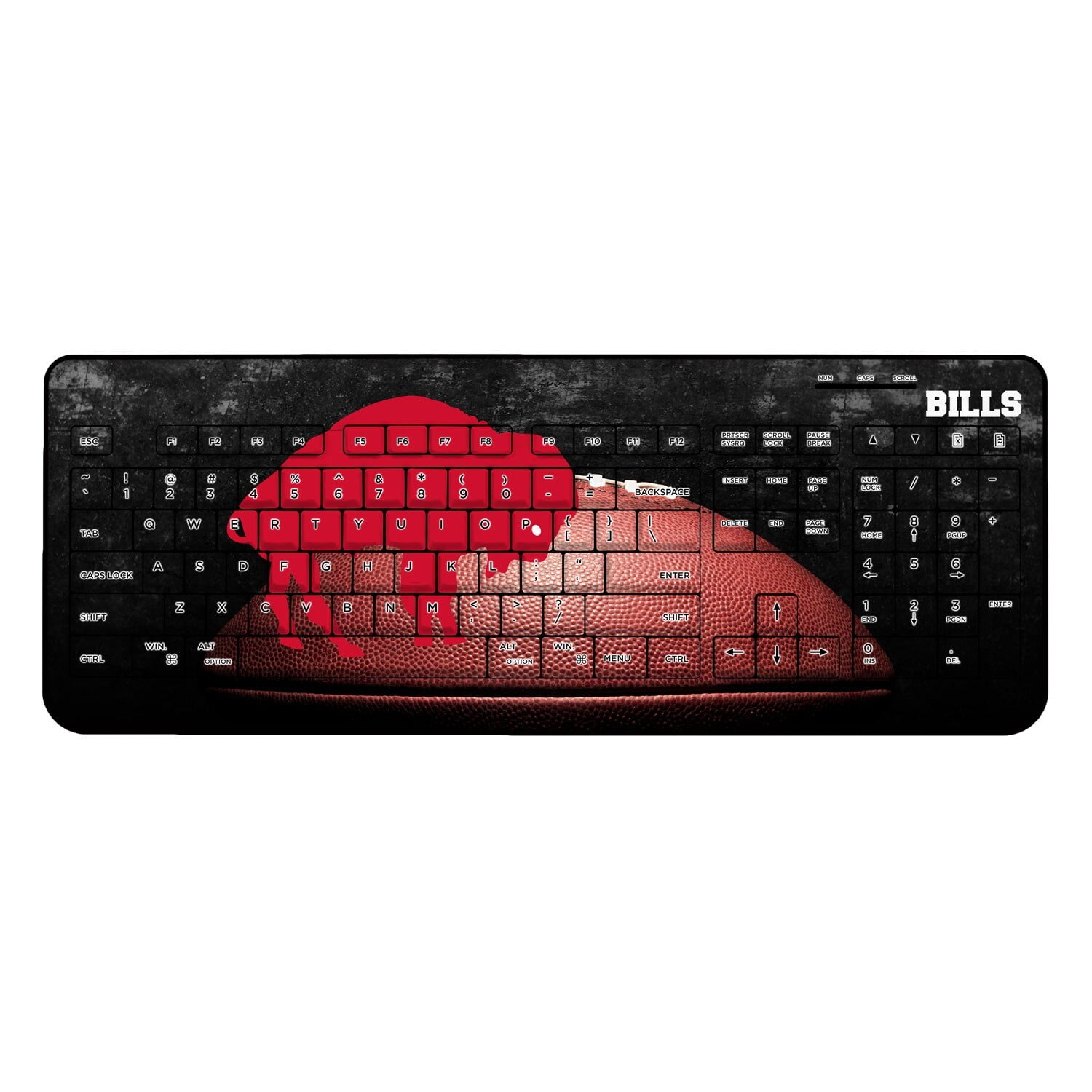 Buffalo Bills Legendary Design Wireless Keyboard - Walmart.com