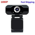HD Webcam Built-in Dual Mics Smart Web Camera USB Pro Stream Camera for ...