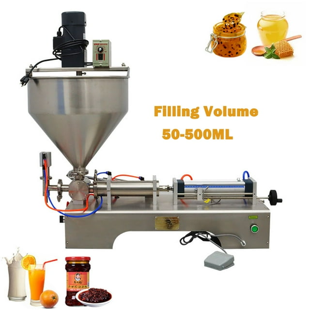 TECHTONGDA Paste Filling Machine Pneumatic 50-500ml Stainless Steel ...