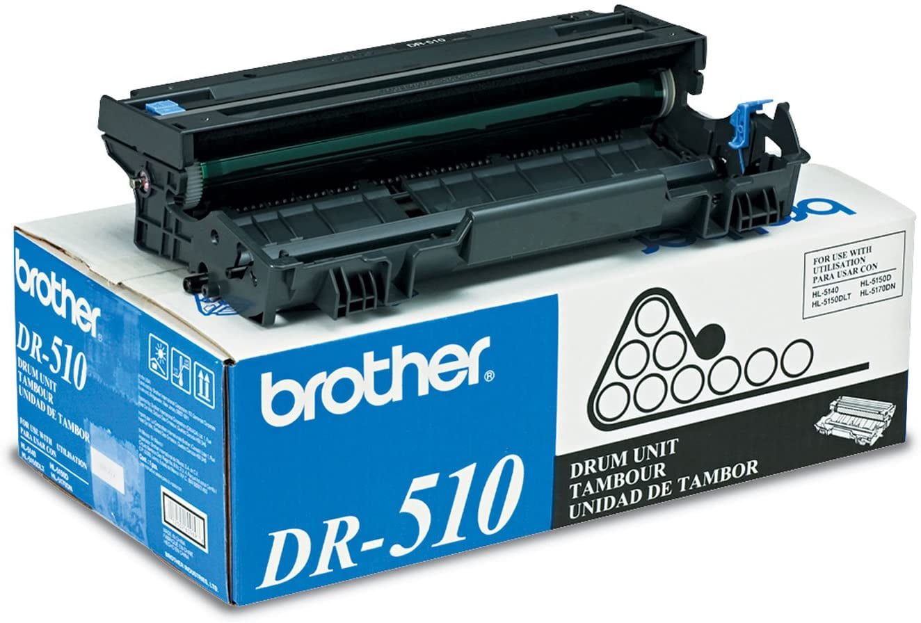 Brother Genuine Drum Unit, DR510, Seamless Integration, Yields Up to ...