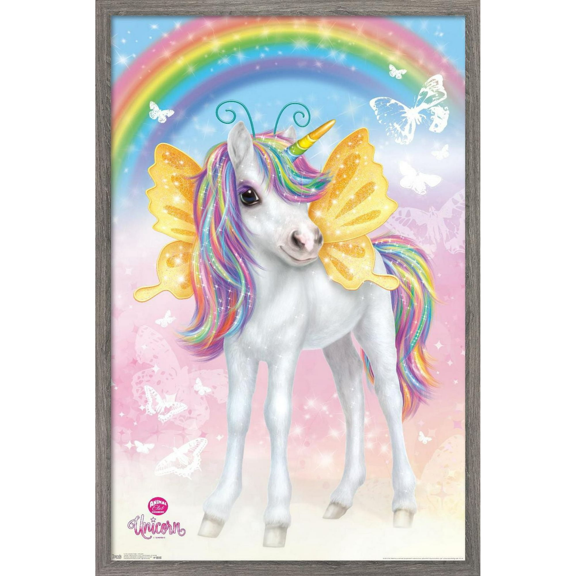 Click here for Trends International Animal Club - Unicorn Wall Po... prices