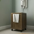 Abingdon Mobile Hamper with Lid - Walmart.com