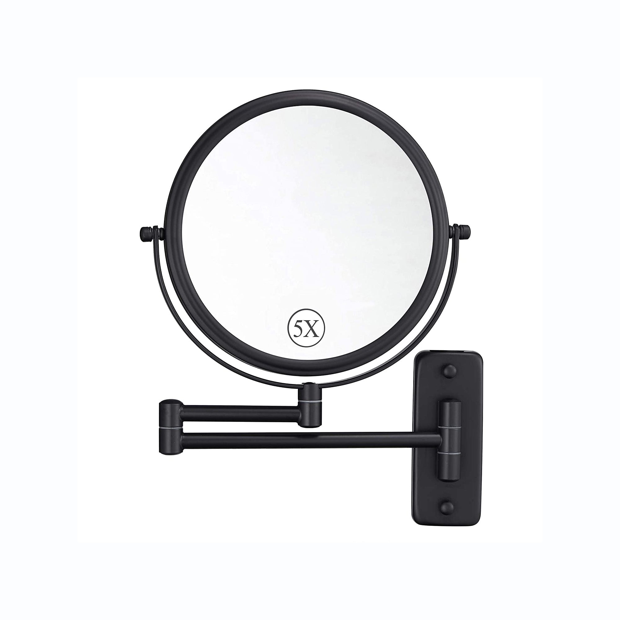 Wall mount 8" Two sided swivel magnification mirror - Walmart.com