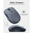 Lenovo Bluetooth Silent Mouse (WL300) - 5 Button Computer Mouse with Silent Left & Right Click ...