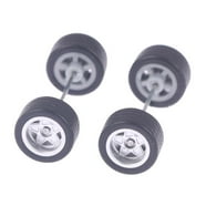 50Pcs Toy Wheels Toy Car Wheels Replacement Car Wheels DIY Car Assemble ...