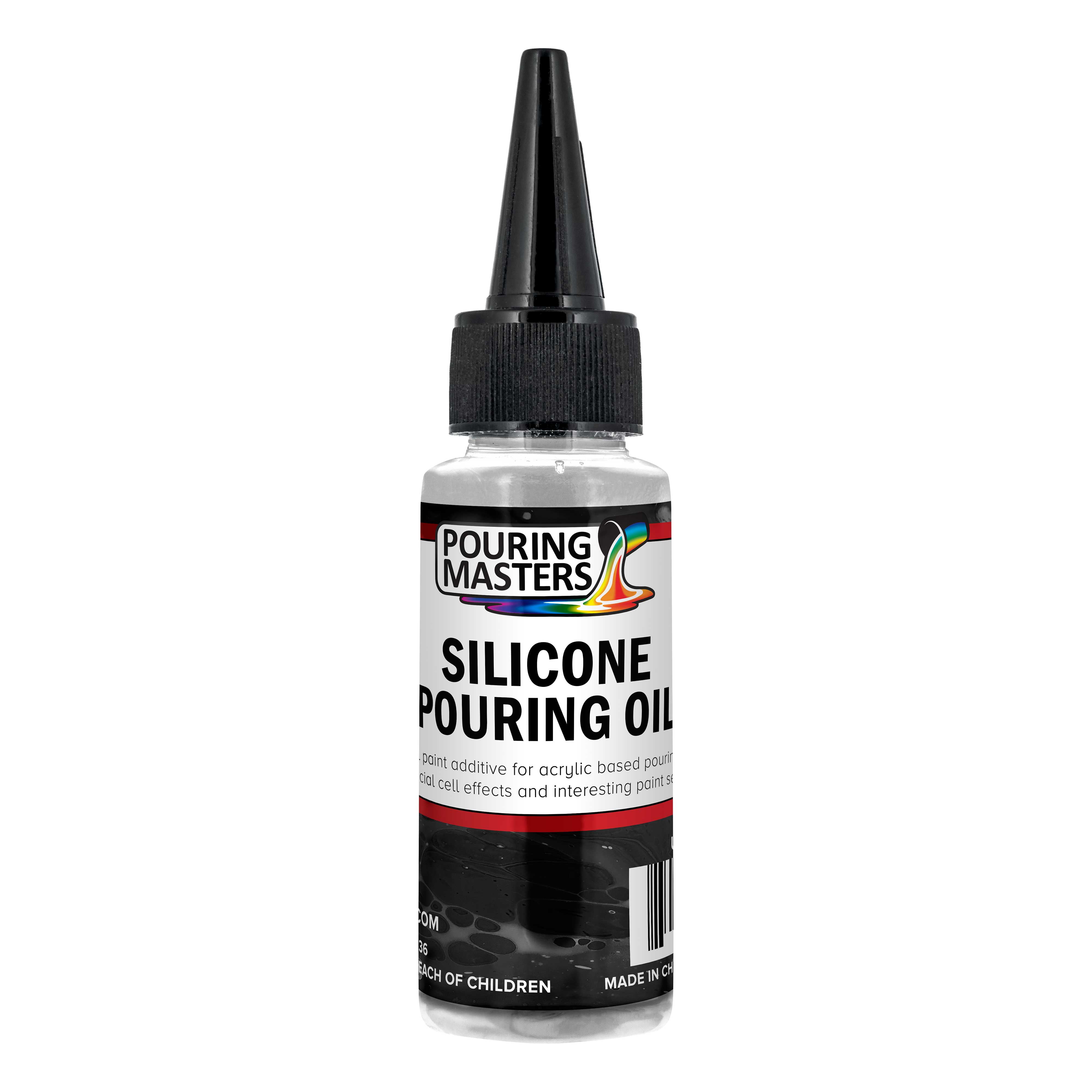 U.S. Art Supply Silicone Pouring Oil - 2-Ounce - 100% Silicone for ...