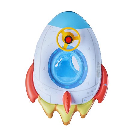 Swimming Pool Floats For Kids Toddlers Inflatable Float Rocket Motor ...