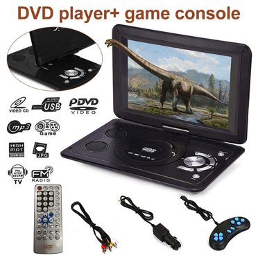 GPX 10.1" Bluetooth DVD Player with Wireless Headphones, PDB1077B ...