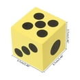 SIEYIO Foam Dice Set - Bulk Pack of 12, Large Assorted Colorful Foam ...
