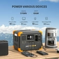 PECRON E500LFP 576Wh/600W Portable Power Station, UPS Function APP ...